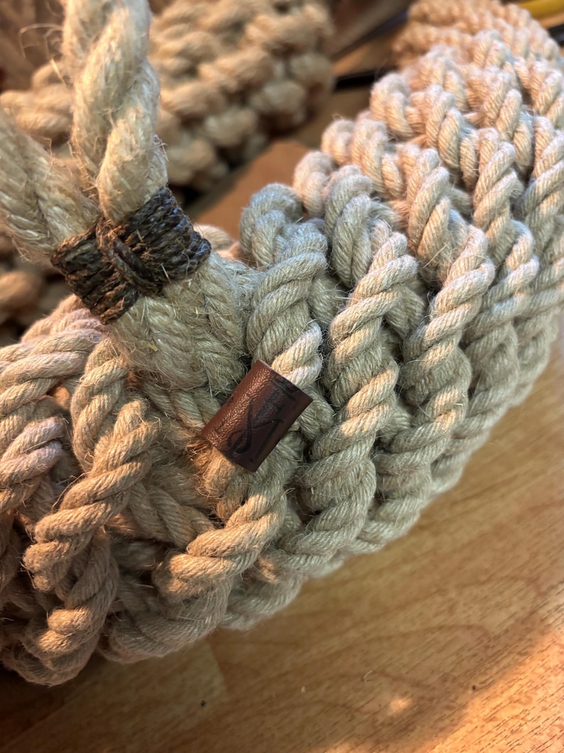 Hemp Bow Fender – Handcrafted With Handlaid Rope From Local Ropewalk - Etsy
