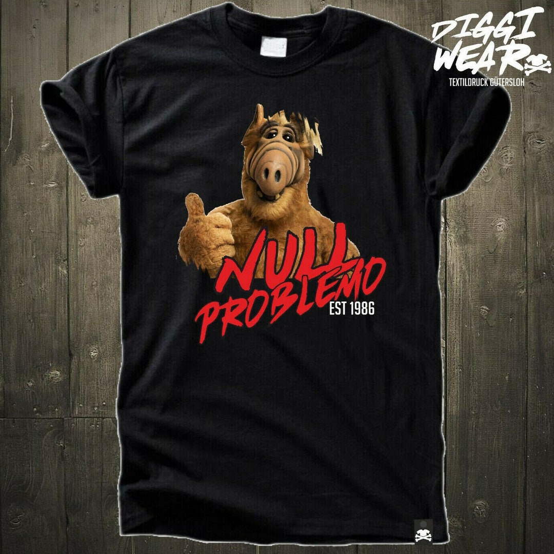 Alf Zero Problemo Melmac 80s Cat UFO Cult Fun Gift Shirt S-5XL - Etsy