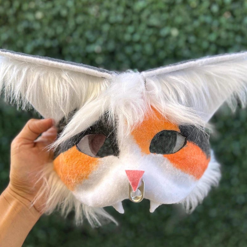 Calico Cat Therian Mask - Etsy