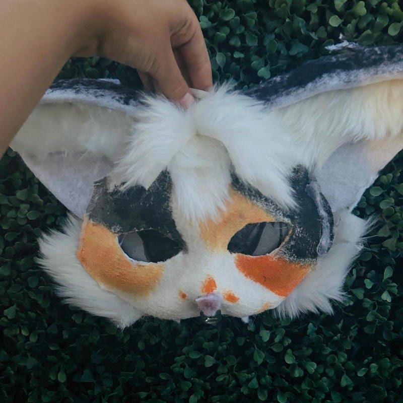 Calico Cat Therian Mask - Etsy