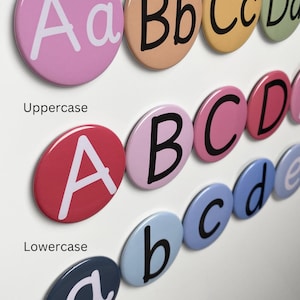 Alphabet Magnets ABC Magnets Learning Magnets Letter Magnets Counting ...