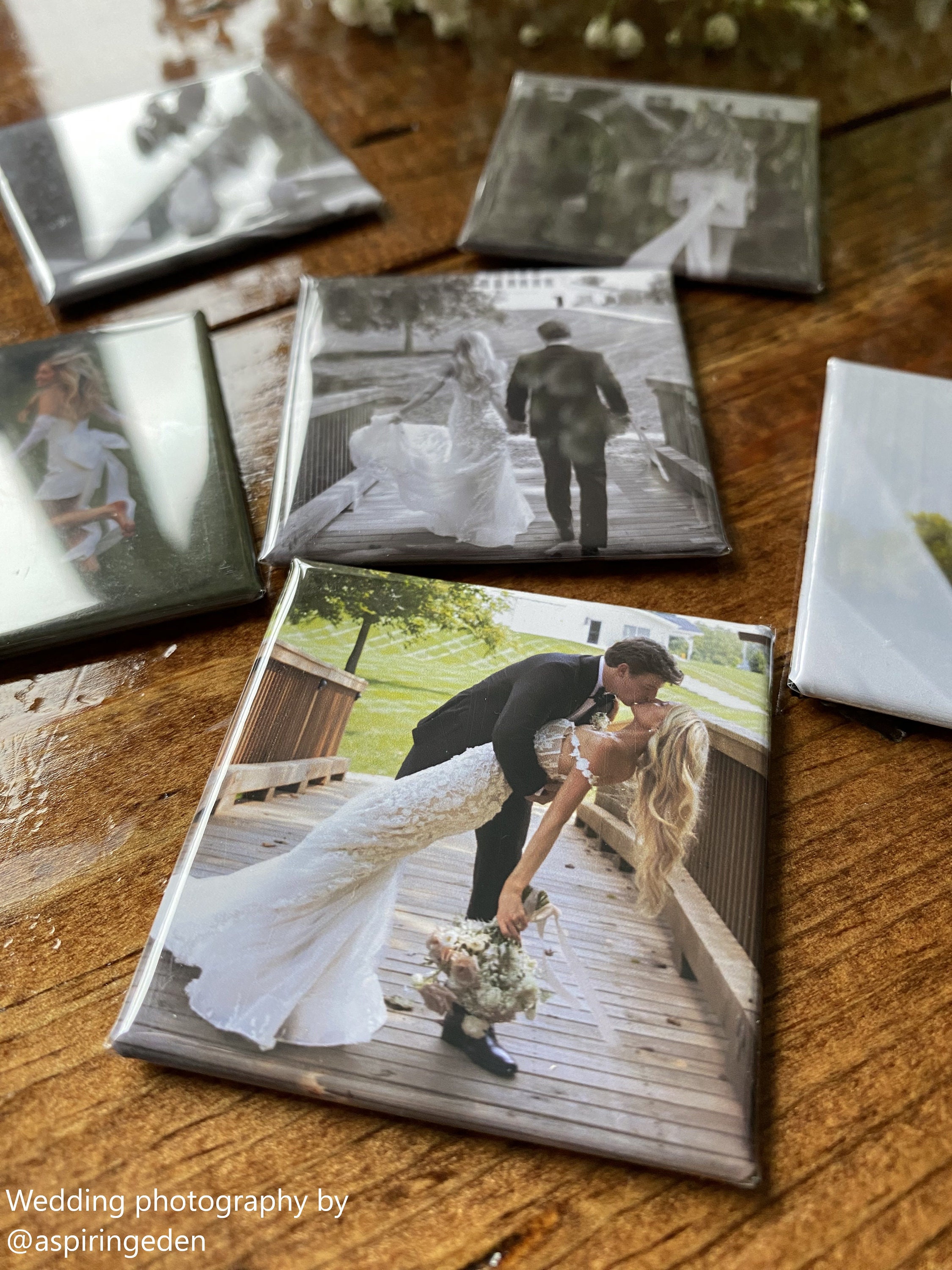 Square Custom Photo Magnets - Fridge Magnet Photos - Etsy