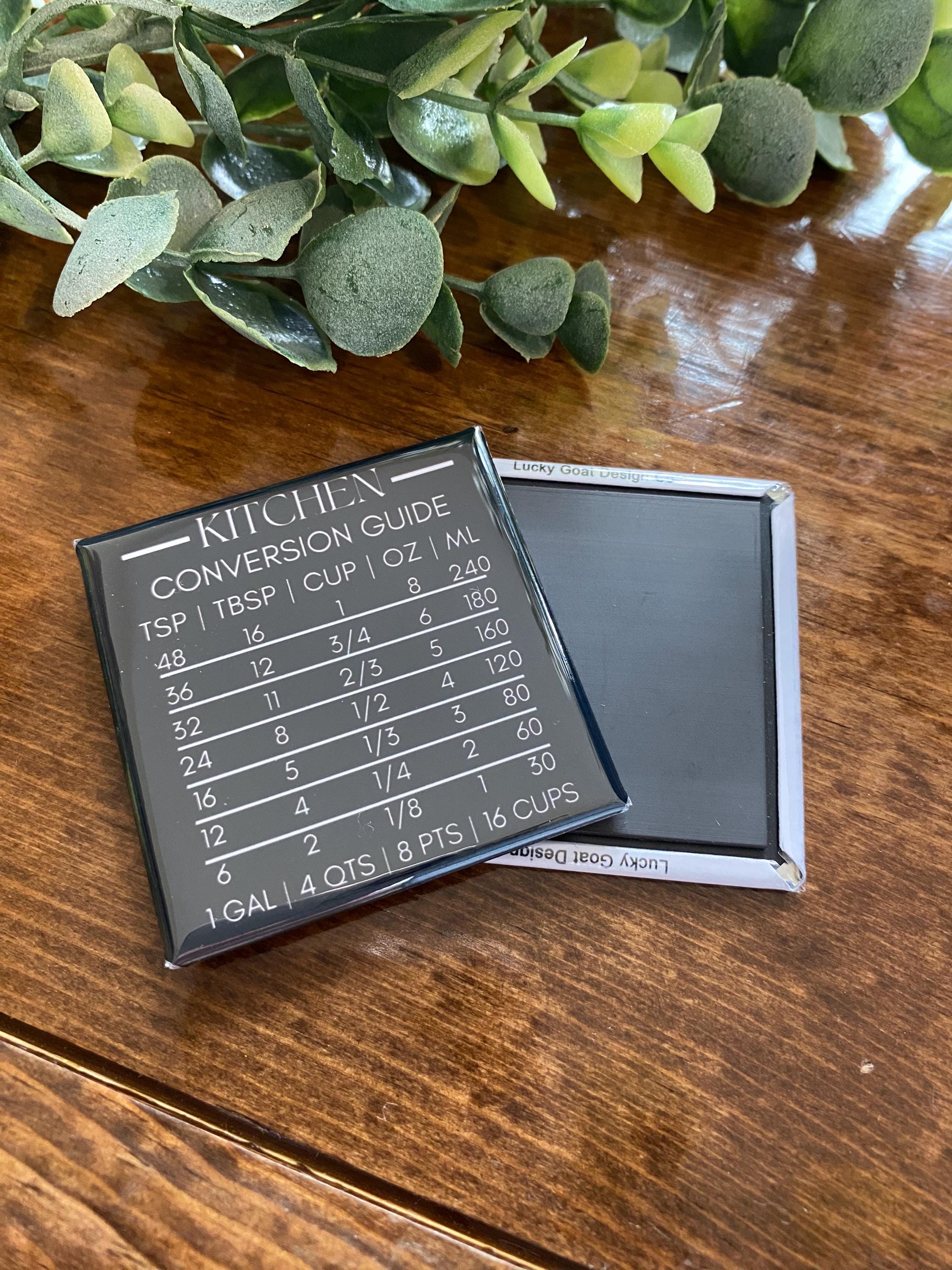 Kitchen Conversion Magnet Kitchen Measurements - Etsy