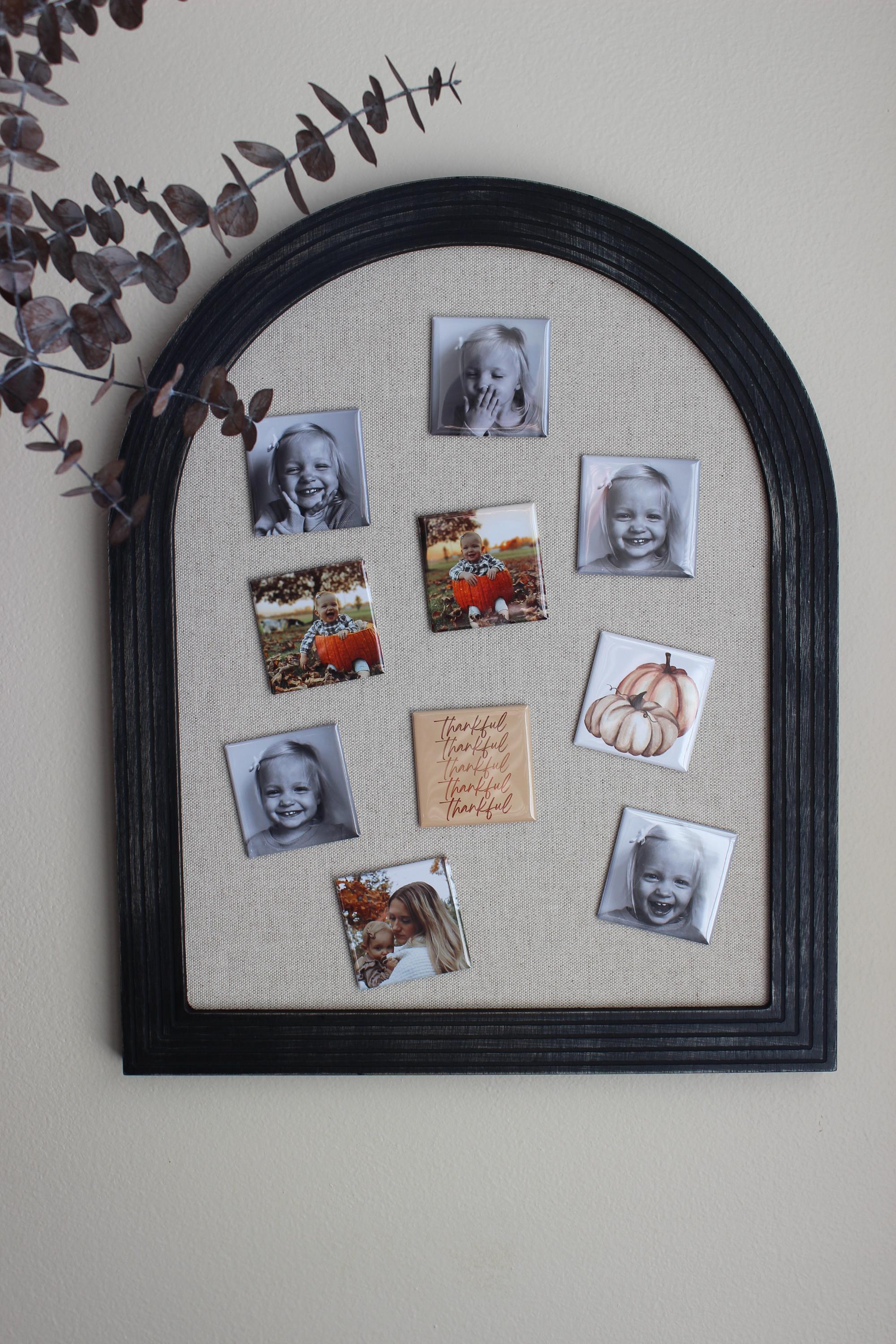Magnetic Linen Frame Magnetic Picture Frame Magnet Board - Etsy