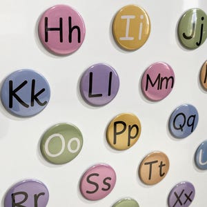Alphabet Magnets ABC Magnets Learning Magnets Letter Magnets Counting ...