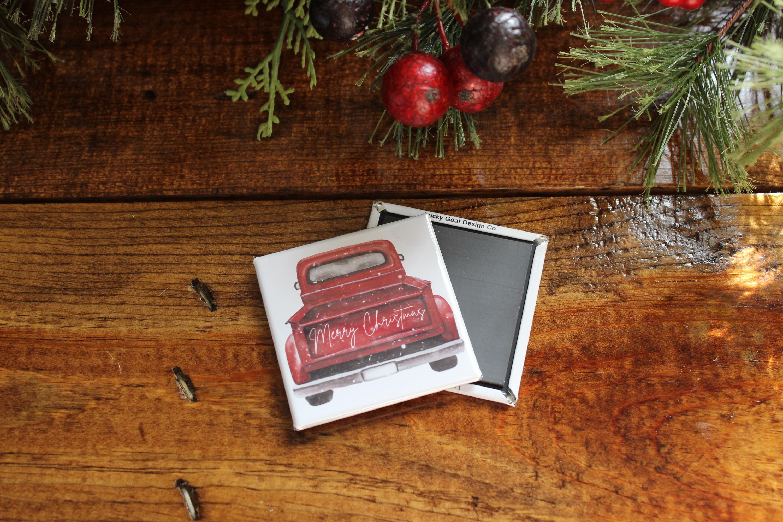 Christmas Magnets Holiday Magnets Christmas Decor Fridge Magnet - Etsy