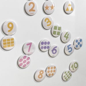Alphabet Magnets ABC Magnets Learning Magnets Letter Magnets Counting ...