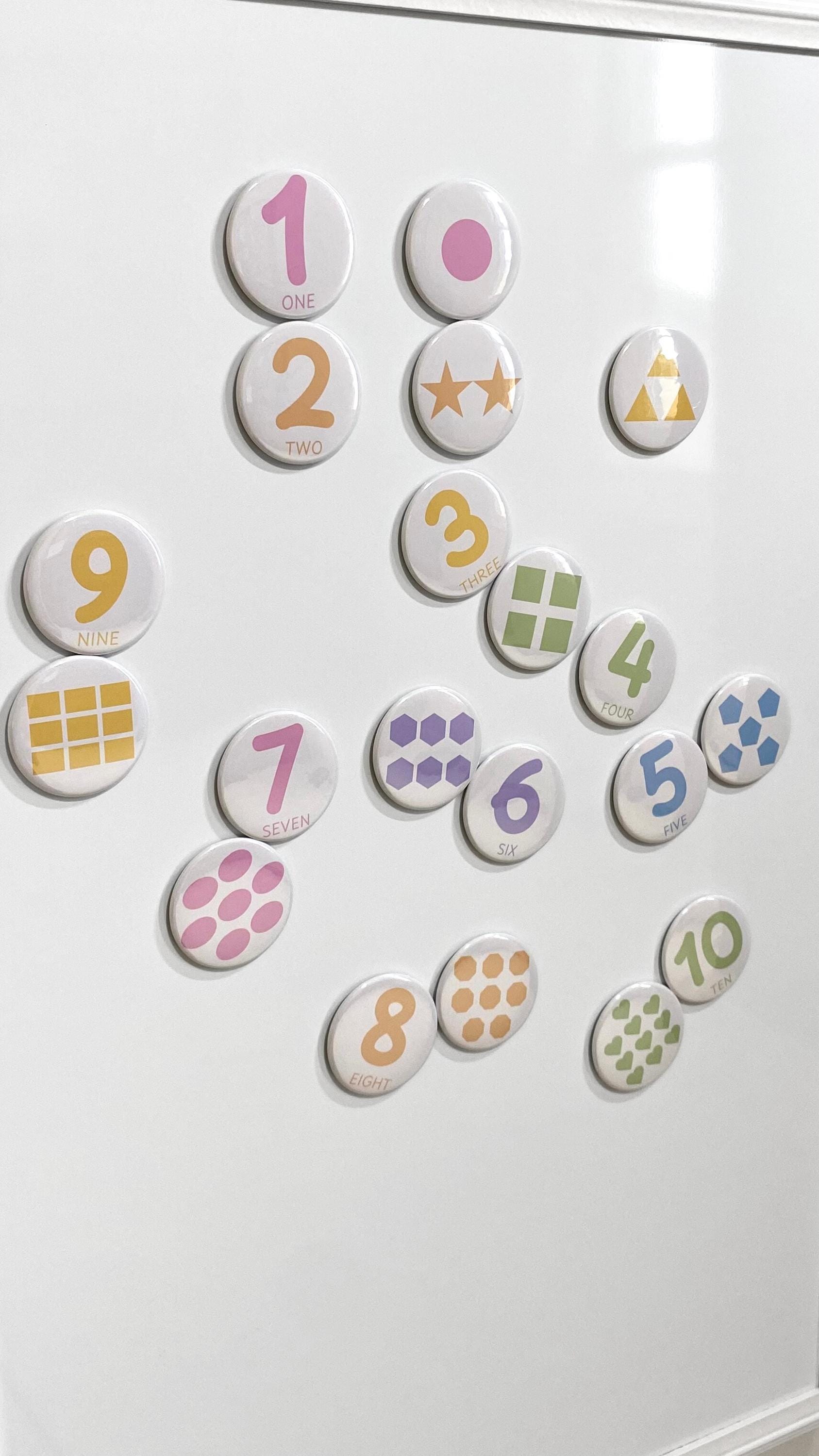 Alphabet Magnets ABC Magnets Learning Magnets Letter Magnets Counting ...