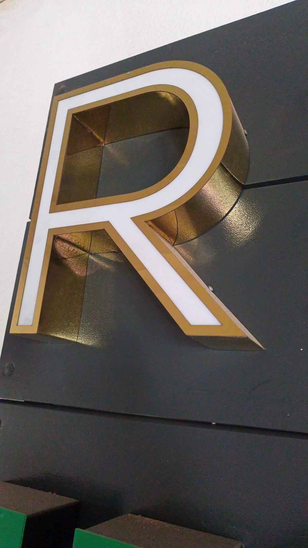 Custom 3D Non-illuminated Stainless Steel and Acrylic Sign ...