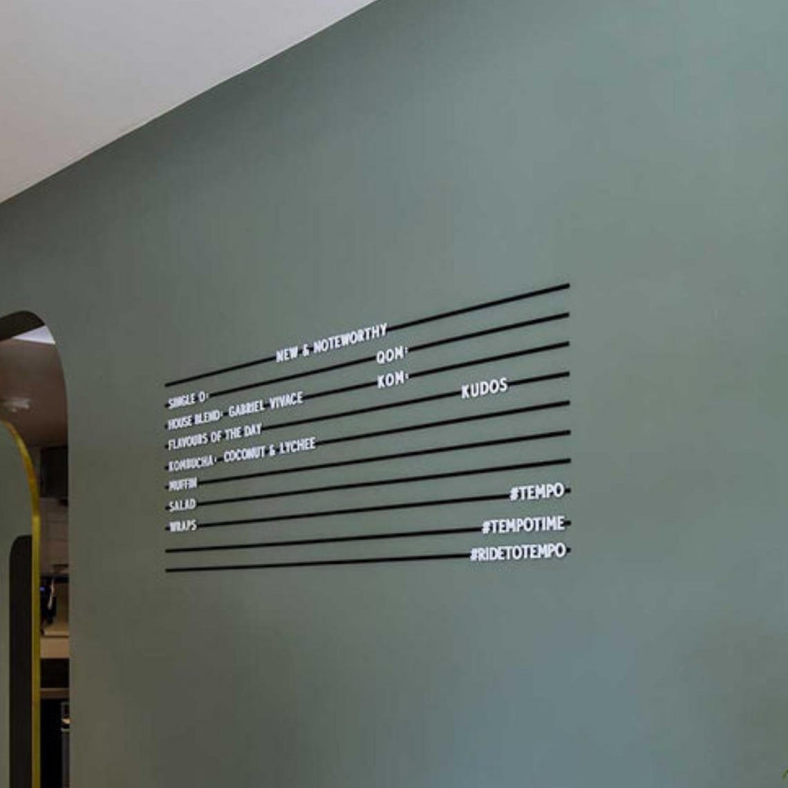 Magnetic Letter Menu Board, Large Magnetic Letters Display Board, Wall ...