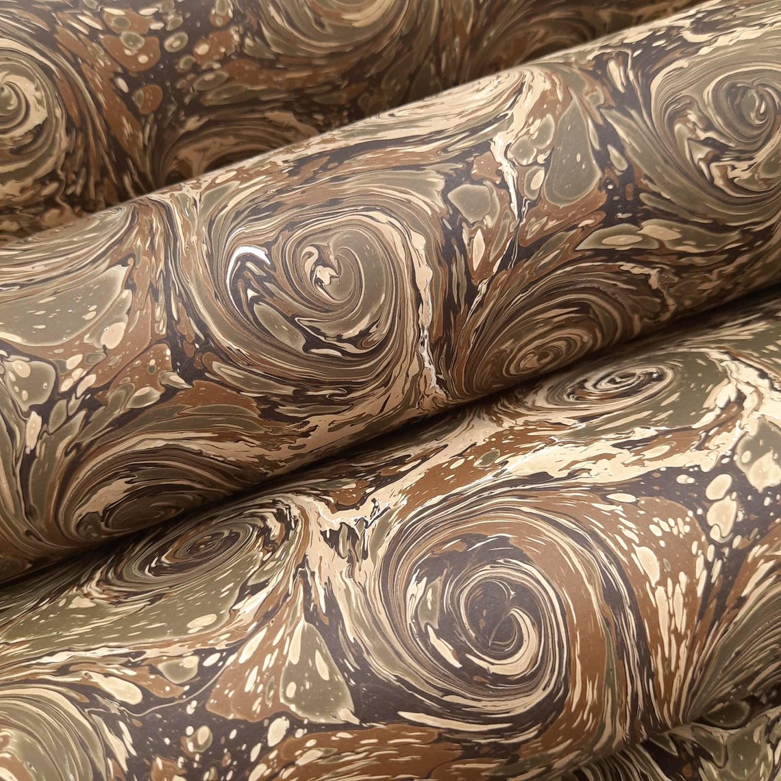 Marbled Paper, Bookbinding Paper, Decor Paper, Scrapbooking Paper ...