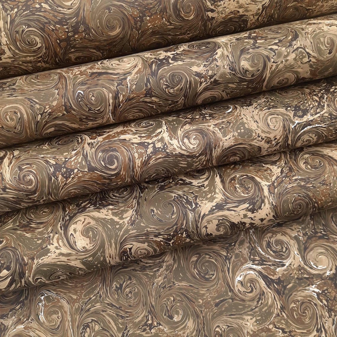 Marbled Paper, Bookbinding Paper, Decor Paper, Scrapbooking Paper ...