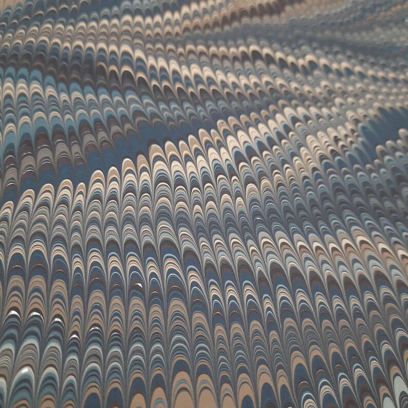 Marbled Paper, Bookbinding Paper, Decor Paper, Scrapbooking Paper ...