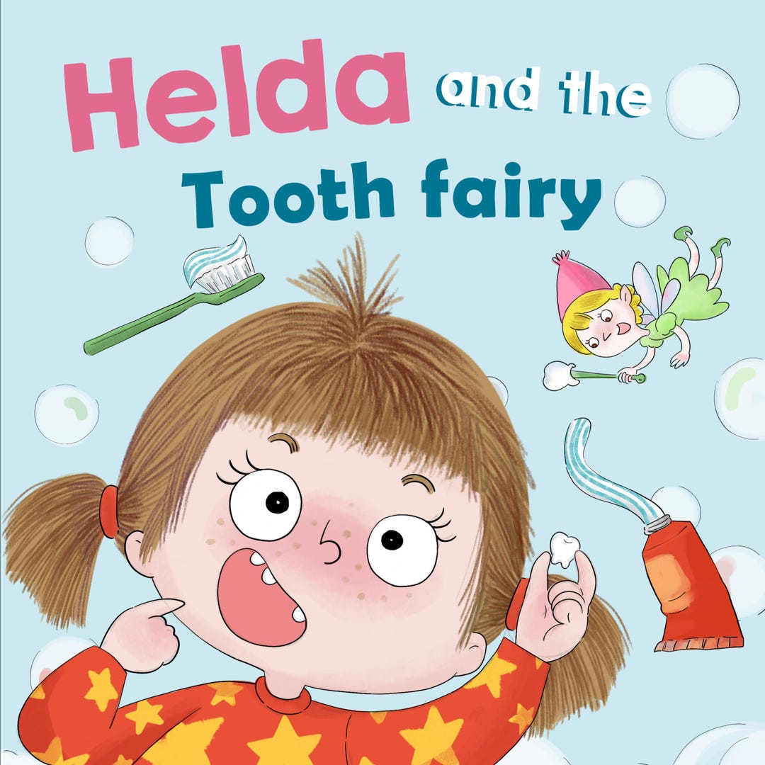 Children's Book Illustration: Custom Cover Design (digital Item) - Etsy
