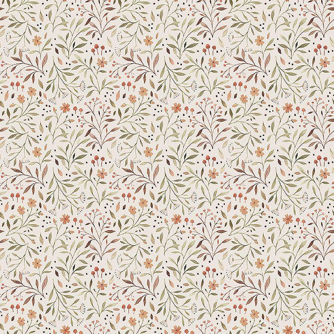 Count on Me Flora Taupe by Nina Stajner for Dear Stella - Etsy
