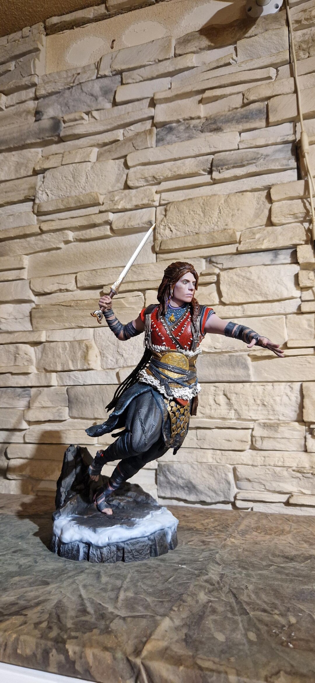 3D Freya Figurine - God of War Ragnarok Video Game - Frigg, Vanir ...