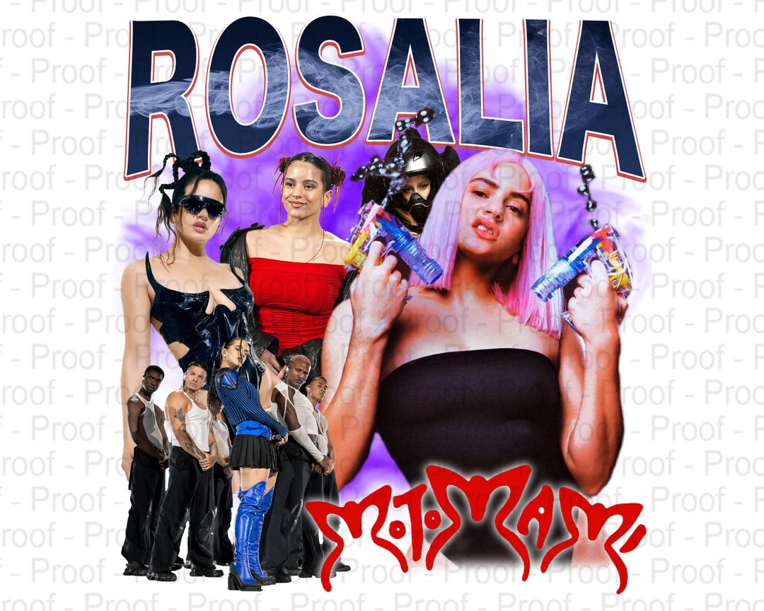 Rosalia Png , Ready to Print, Printable Design, Artist, 90s, Bts , Rap ...