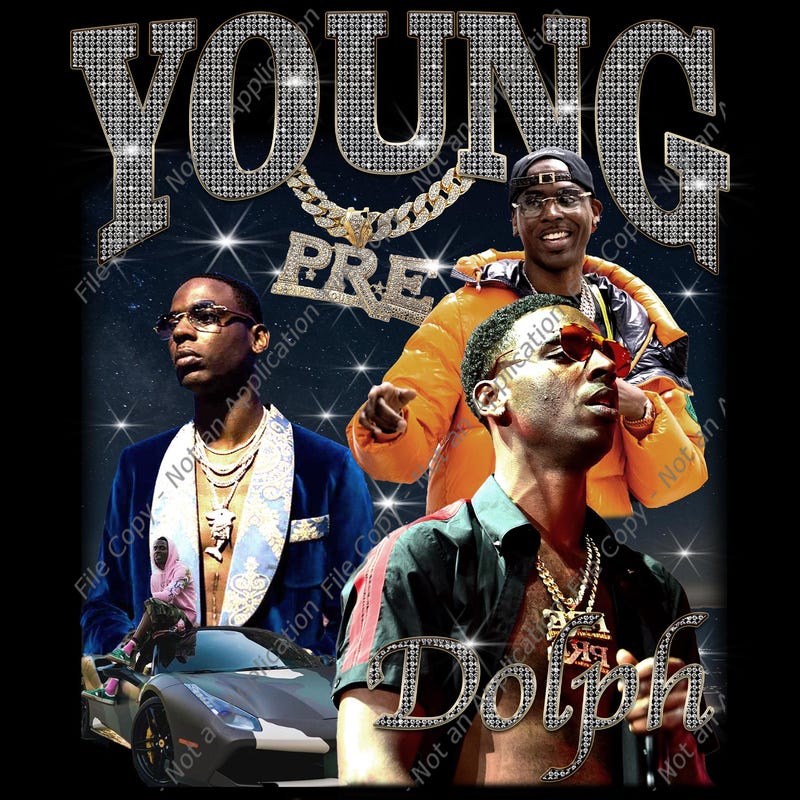Young Dolph Svg - Etsy