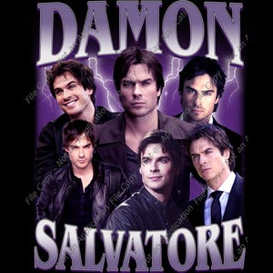 Damon Salvatore PNG Digital Download Tshirt Design Png - Etsy