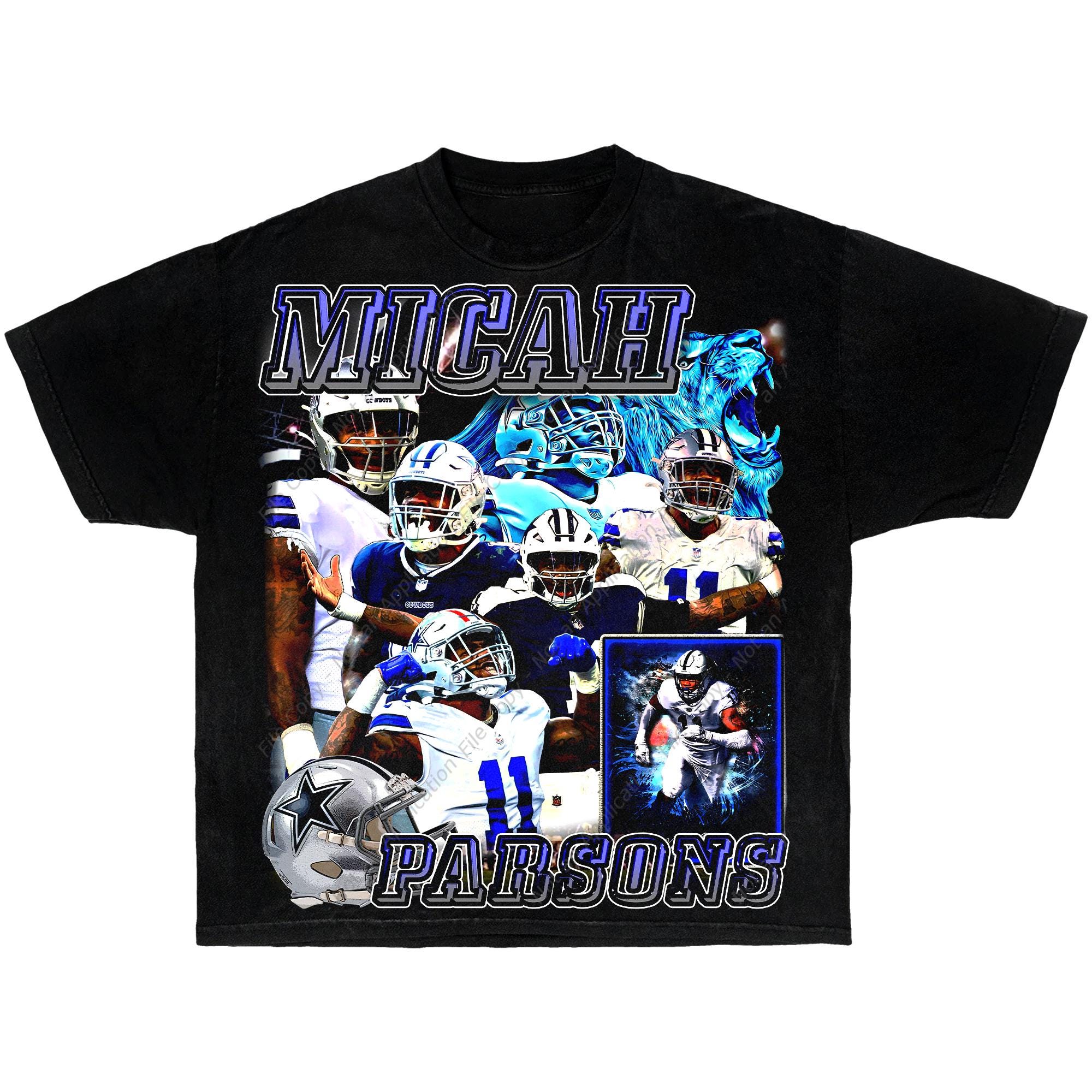 Micah Parsons , PNG Digital File, Printable T-shirt Design, 300DPI ...