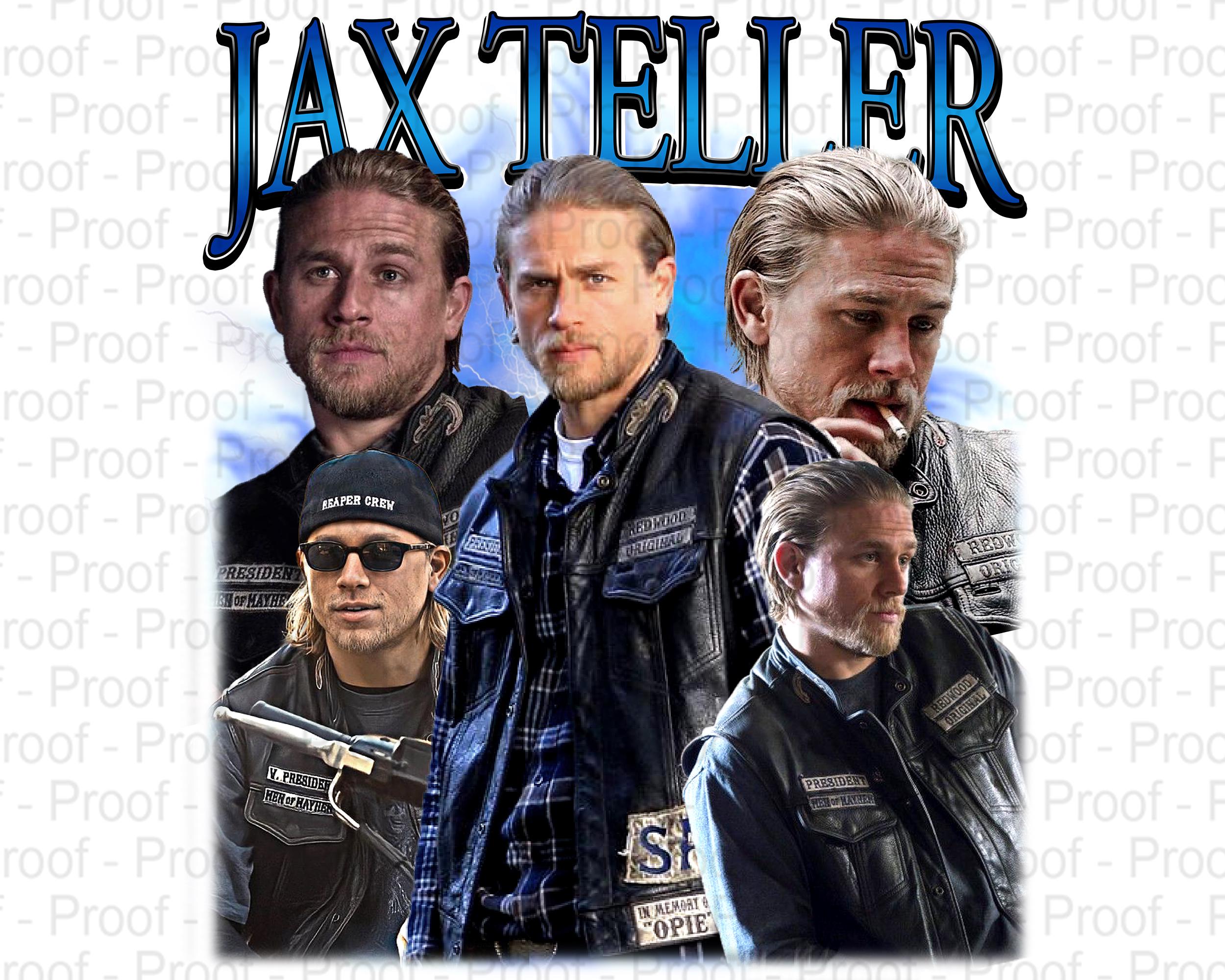 Jax Teller Png Sons of Anarchy Print Png Digital Jax Teller T-shirt ...