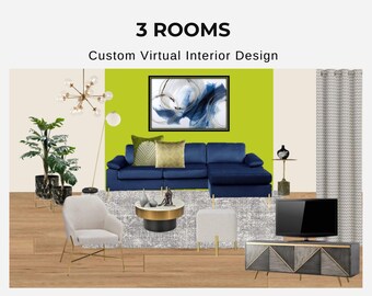 1 Room -custom Virtual Interior Design | Full Interior Design Service ...