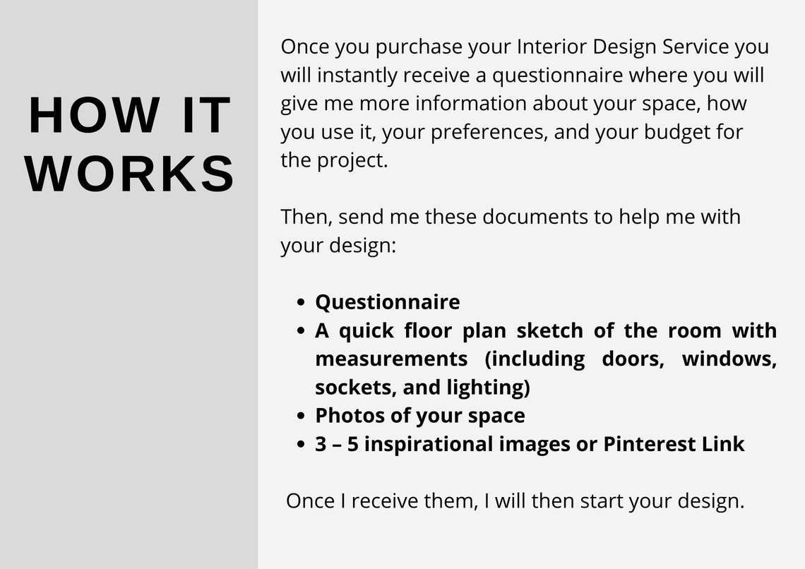 1 Room -custom Virtual Interior Design | Full Interior Design Service ...