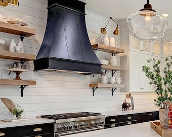 Custom Copper Range Hood: Handcrafted Kitchen Furniture - Etsy