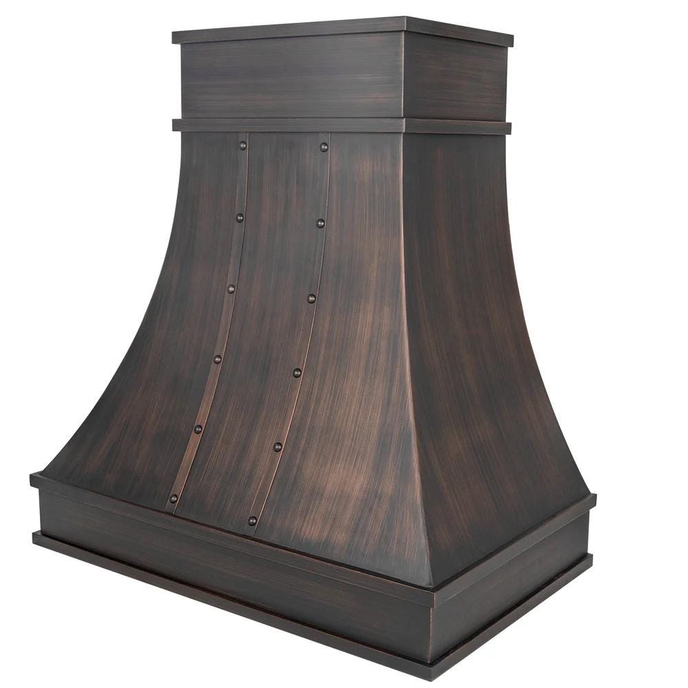Custom Copper Range Hood: Handcrafted Kitchen Furniture - Etsy