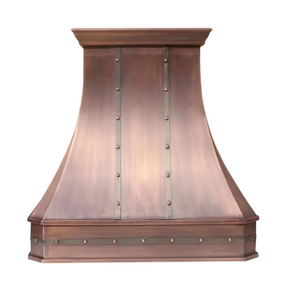 Custom Copper Range Hood: Handcrafted Kitchen Furniture - Etsy