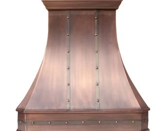 Custom Copper Range Hood: Handcrafted Kitchen Furniture - Etsy