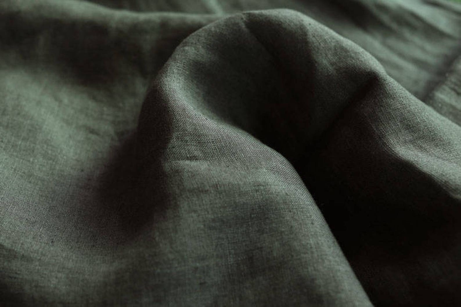 Extra Wide Linen Fabric Stone Washed Soft Linen Medium 110 - Etsy