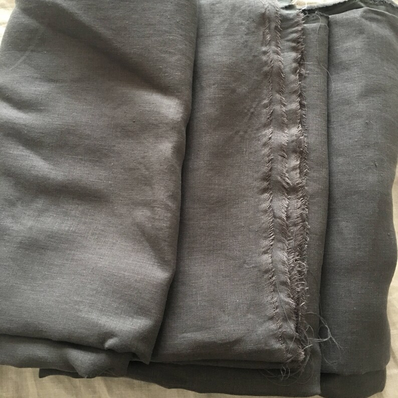 Extra Wide Linen Fabric Stone Washed Soft Linen Medium 110 - Etsy