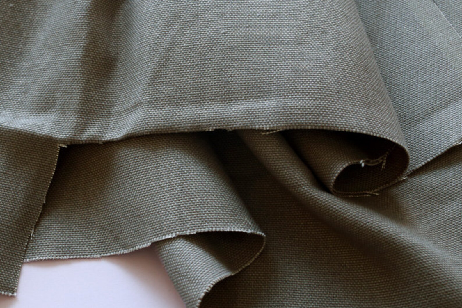 Tissu en toile de lin pur lin épais Eco Friendly DIY 145cm de | Etsy