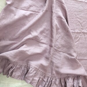 Extra wide linen fabric 100% pure linen medium weight Rose | Etsy