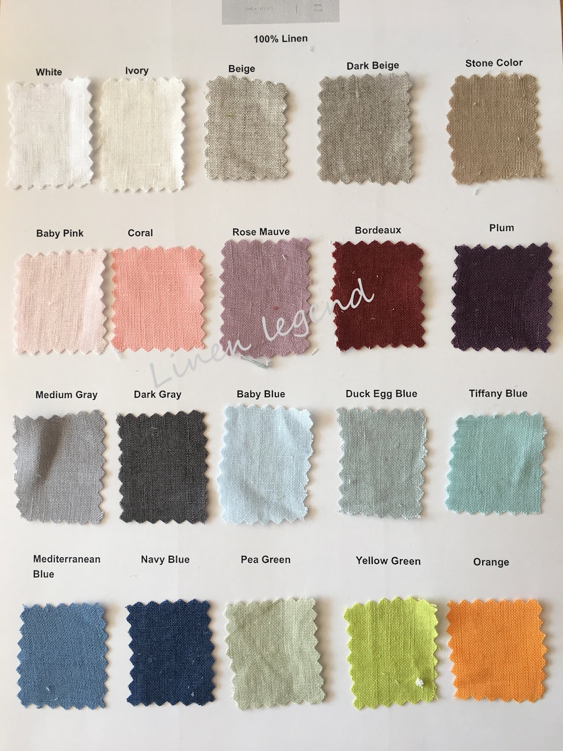 Extra Wide Linen Fabric Stone Washed Soft Linen Medium 110 - Etsy