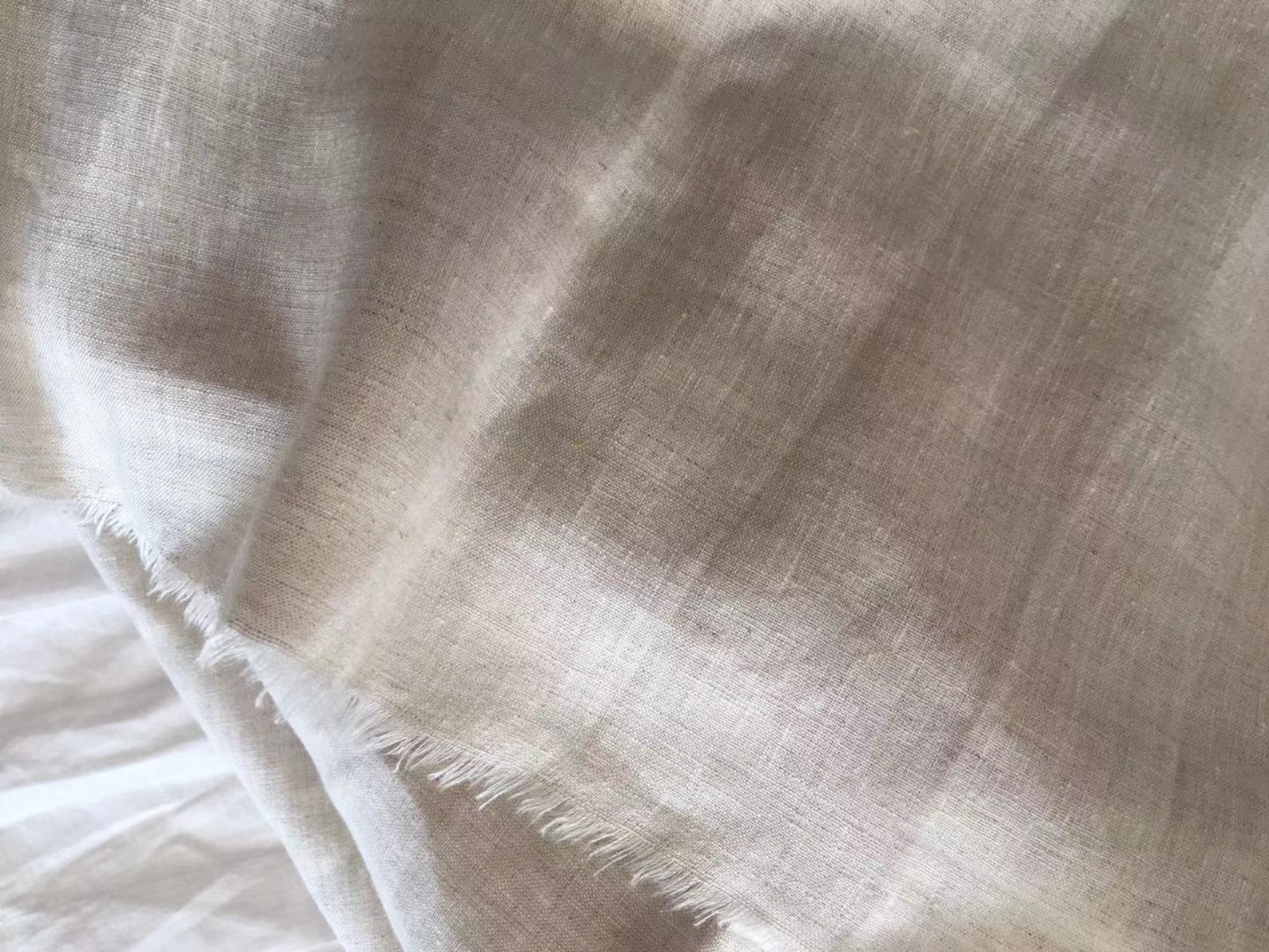 Extra Wide Linen Fabric 100% Pure Flax Stone Washed Linen | Etsy