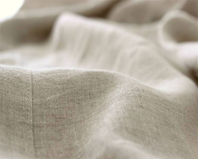 Extra wide linen fabric 100% pure flax stone washed linen | Etsy