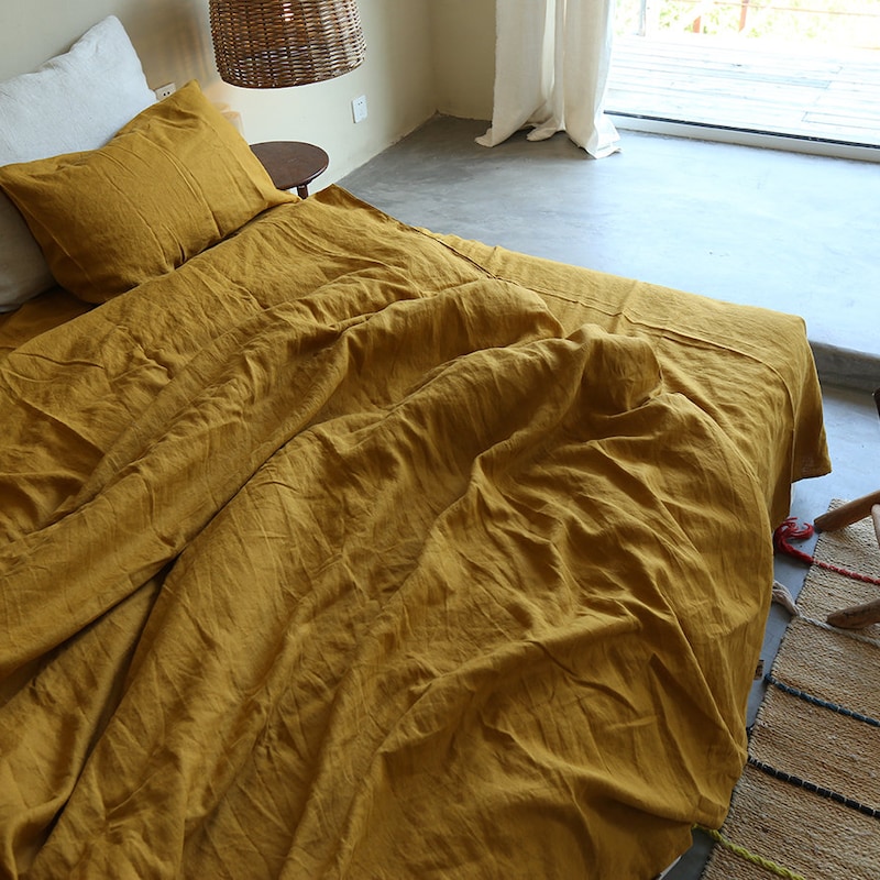 Mustard Bedding - Etsy