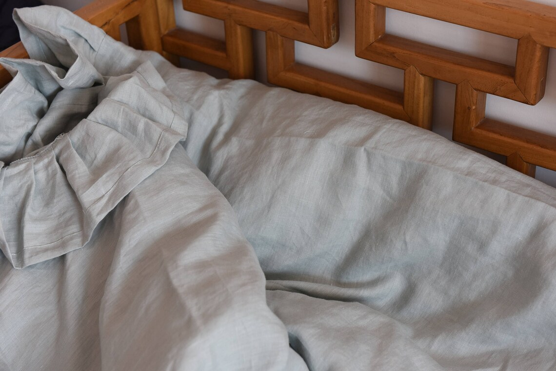 Extra Wide Linen Fabric Stone Washed Soft Linen Medium 110 - Etsy