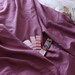 Extra Wide Linen Fabric 100% Pure Linen Medium Weight Raspberry 110 ...