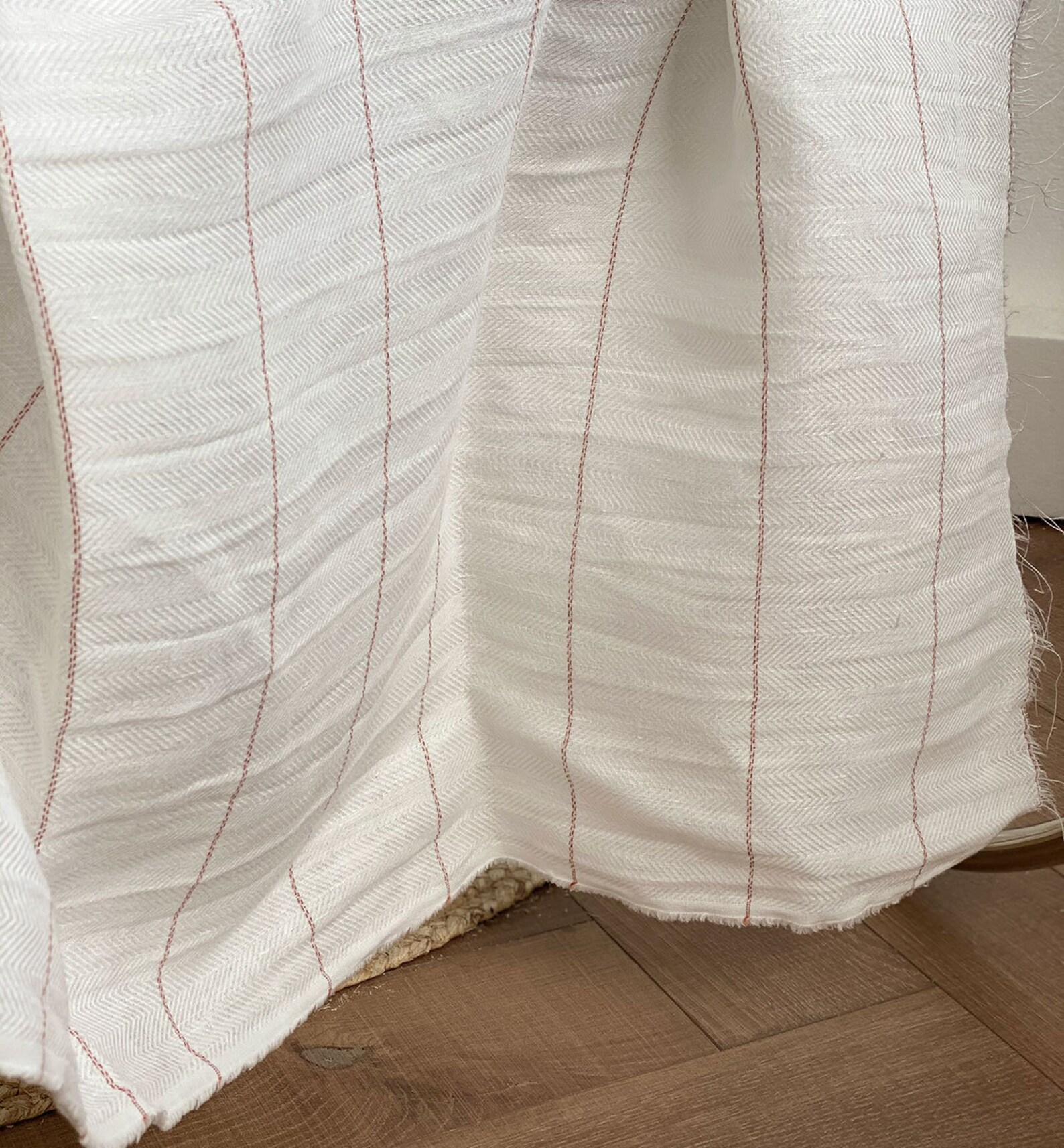 Extra Wide Linen Blend Fabric Herringbone Soft Linen Medium - Etsy