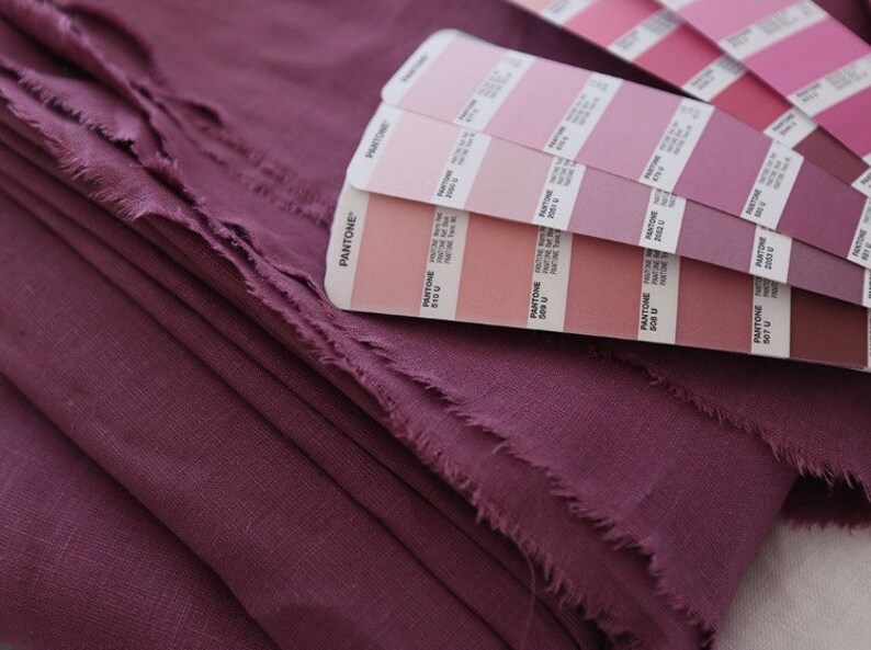 Extra Wide Linen Fabric 100% Pure Linen Medium Weight - Etsy