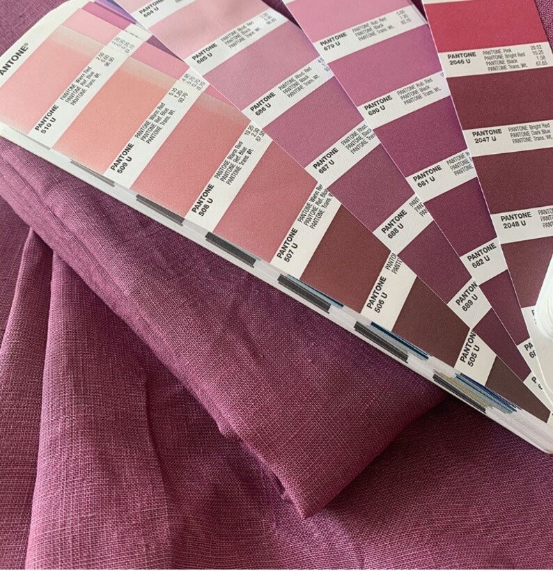 Extra Wide Linen Fabric 100% Pure Linen Medium Weight | Etsy