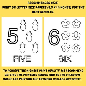 Number Coloring Pages 1-10. Preschool Activity. Toddler Coloring Page ...