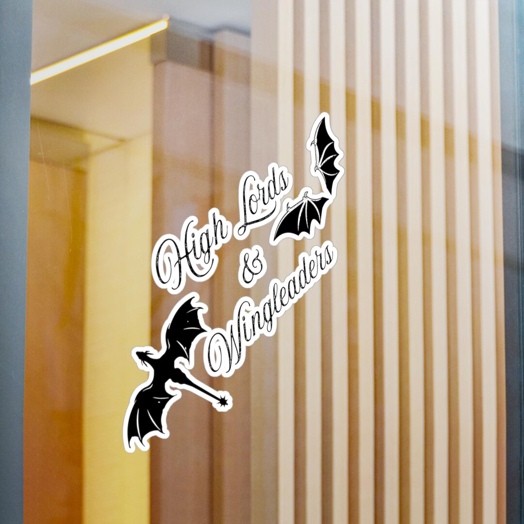 High Lords & Wingleaders Bookish Sticker Original Hand Drawn Decal - Etsy