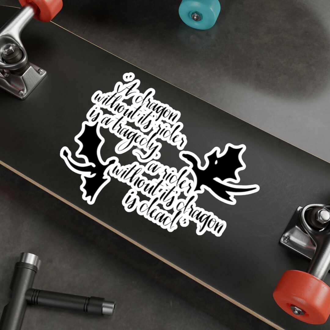 Rider's Codex Fourth Wing Bookish Sticker Original Hand Drawn Decal - Etsy