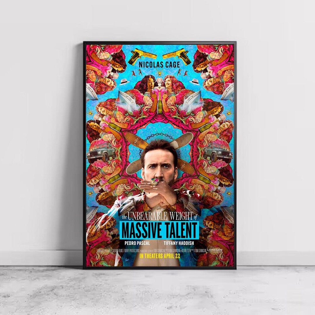 The Unbearable Weight of Massive Talent Movie Poster, Home Decor ...