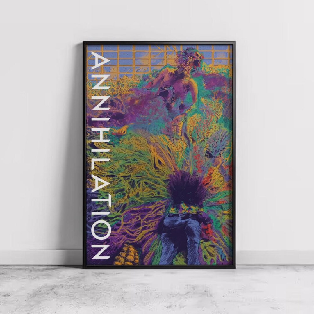 Annihilation Movie Poster, Home Decor, Canvas Wall Art, Personalized ...