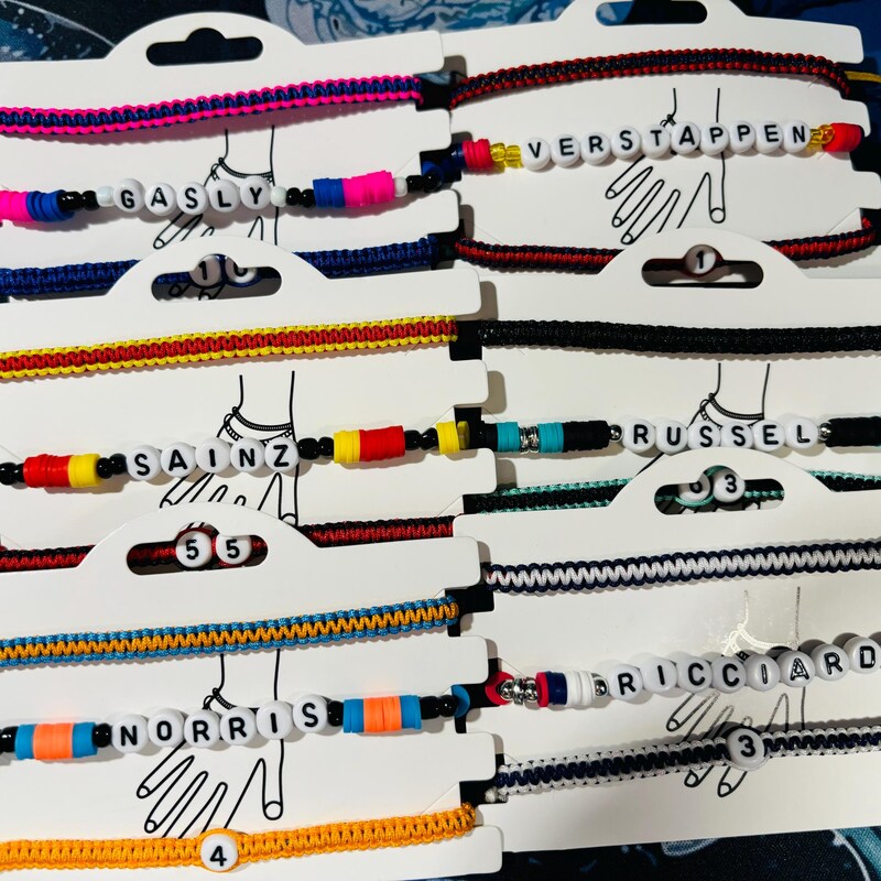 F1 Piastri Bracelet - Etsy